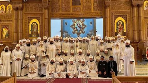 الأنبا بيشوي يترأس اجتماع كهنة إيبارشية أسوان