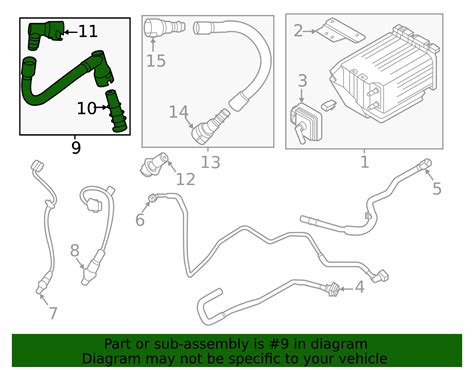 Jl3z 6a664 A Pcv Valve Hose 2018 2026 Ford Ford Parts Direct