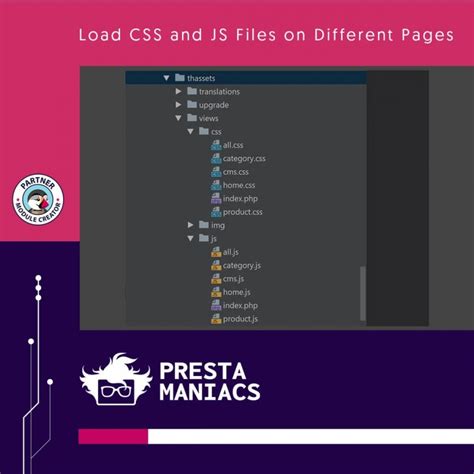 Load Css And Js Files On Different Pages Free Module