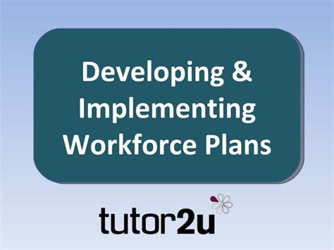 Introduction To Workforce Planning Ppt