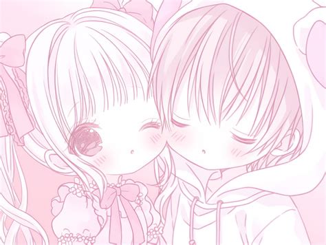 Cute Anime Couple Drawing Base