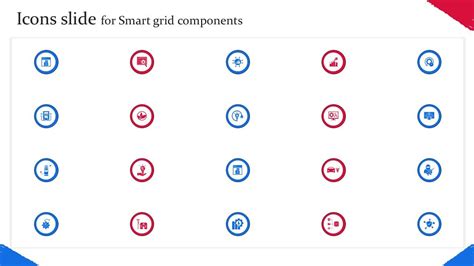 icons slide for smart grid components ppt topic ppt example