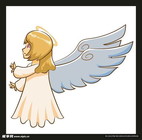 手绘小天使设计图动漫人物动漫动画设计图库昵图网