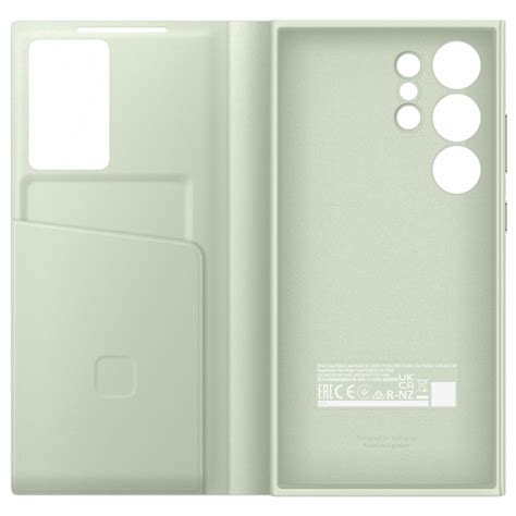 Genuine Samsung Smart View Wallet Case For Galaxy S24 Ultra Iphone