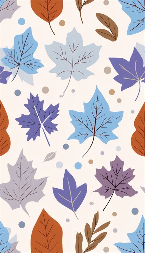 Stylized Leaf Pattern Design In Soft Beige Background Social Media Post