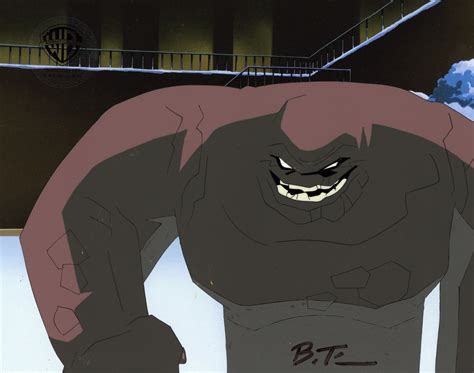 The New Batman Adventures Original Production Cel Signed By Bruce Timm
