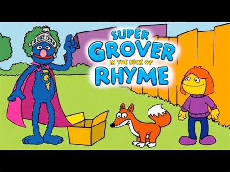 Sesame Streets Super Grover In The Nick Of Rhyme Pc Flash Longplay