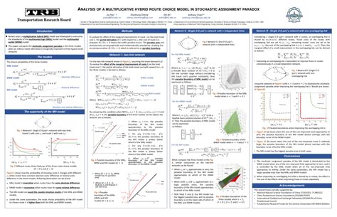 Pdf Analysis Of A Multiplicative Hybrid Route Choice Model In