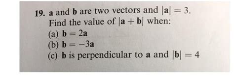 How To Find Out The Modulus Of Vectors In This Question As Seen In The Image Mathematics