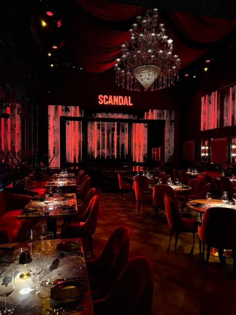 First Look Scandalous A Deeply Seductive New Dinner And A Show Venue Whats On