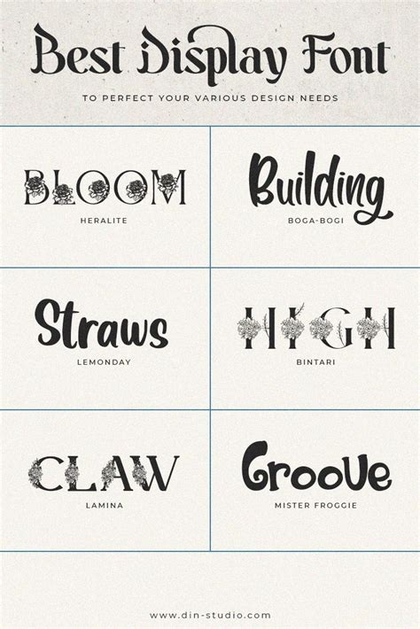 Discover Stunning Free Display Fonts Part 3 Best Display Fonts