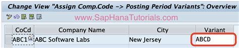 Posting Period Variants In Sap Open And Close Posting Periods Sap