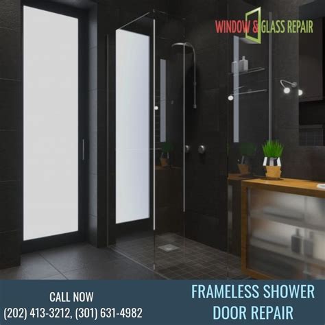 Removing Frameless Shower Door Window Glass Repair Service Window Glass Repair Glass Repair