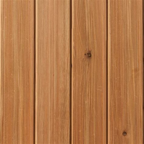 1 In X 6 In X 8 Ft Tongue And Groove Cedar Board In The Appearance