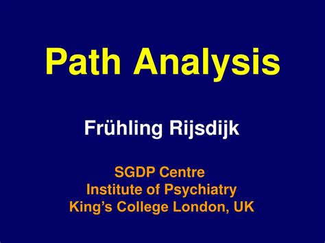 Ppt Path Analysis Powerpoint Presentation Free Download Id5622363