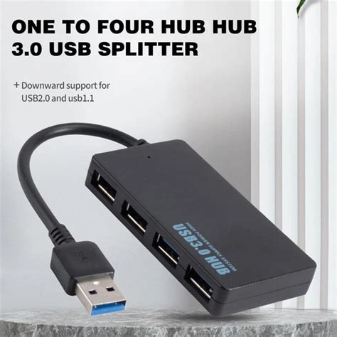 Usb Hub 30usb Splitter Multiple Interfaces 4 Port Usb Extender Type C