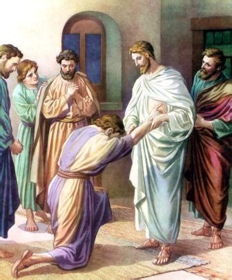 El Hombre De La Mano Seca Sanado Por Jesús
