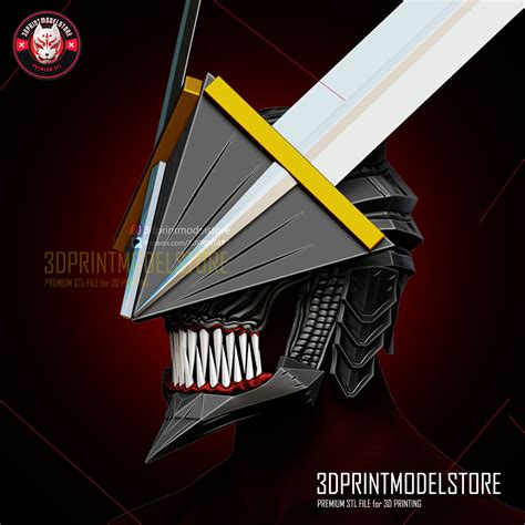 Archivo 3d Chainsaw Man Longsword Diablo Casco Cosplay Props Anime 🪚