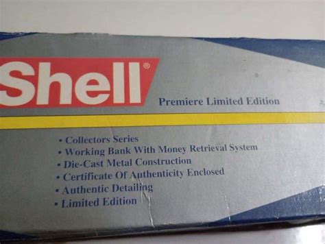 Formula Shell Limited Edition Truck With Bank In Box Lil Dusty Online