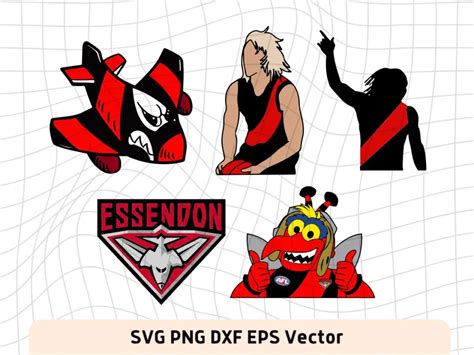 Essendon Mascot Svg Png Vector Eps Essendon Football Club Logo