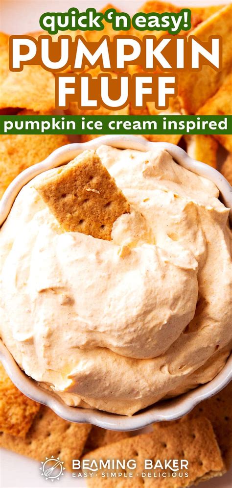 Pumpkin Fluff Dip Recipe Beaming Baker