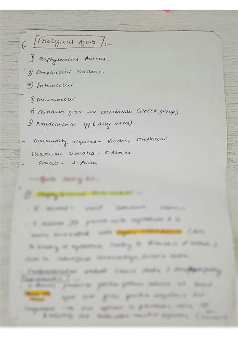 Solution Microbiology Infective Endocarditis Acute Rheumatic Fever