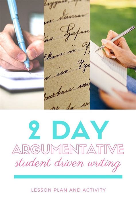 Student Driven Argumentative Writing Lesson Distance Learning