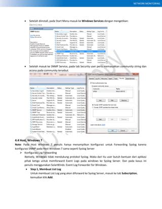 Network Monitoring Documentation PDF