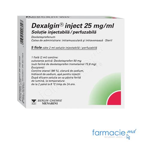 Dexalgin® Sol Injperf 25mgml 2ml N5