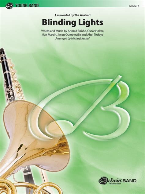 Blinding Lights B Flat Tenor Saxophone B Flat Tenor Saxophone Part