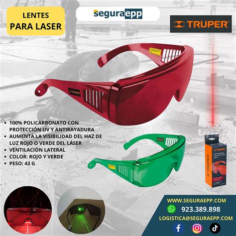 Lentes Para Laser Segura Epp