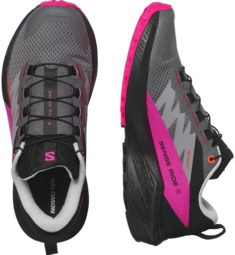 Tênis Salomon Sense Ride 5 Masculino Ptrs Cia Das Botas Trekking