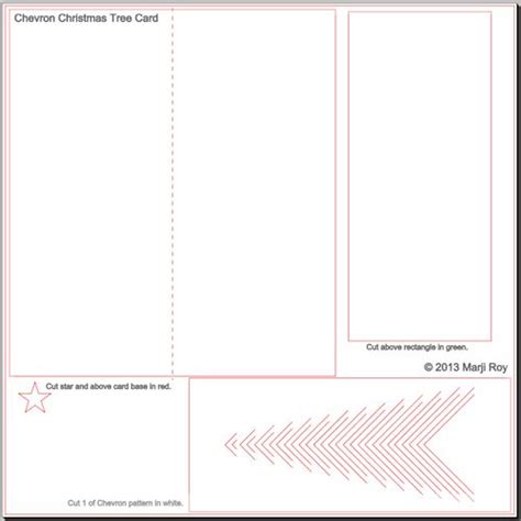 Ashbee Design Silhouette Projects Diy Christmas Card Design • Chevron