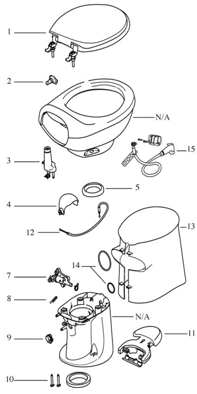Aqua Magic Rv Toilet Parts
