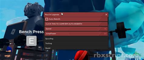 Muscle Legends Auto Click Auto Rebirth And More Scripts