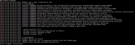 Driver Stopped Restarting None Stop Issue Hawku TabletDriver GitHub
