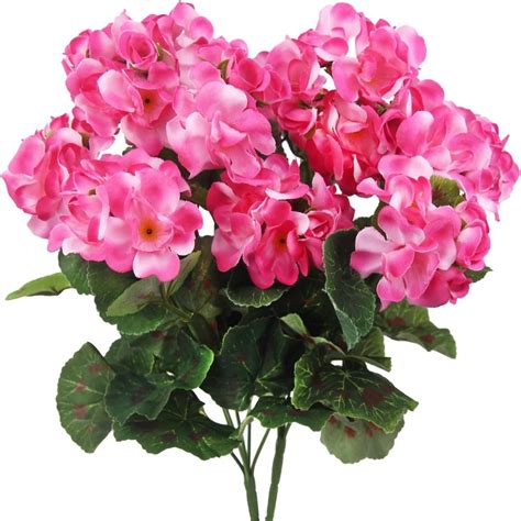 Hexbooyoo 2025 New Arrival Artificial Begonias Bunch Fake Plants