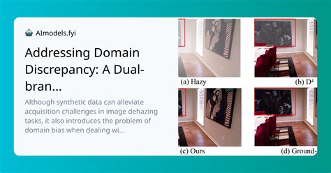 Addressing Domain Discrepancy A Dual Branch Collaborative Model To Unsupervised Dehazing Ai