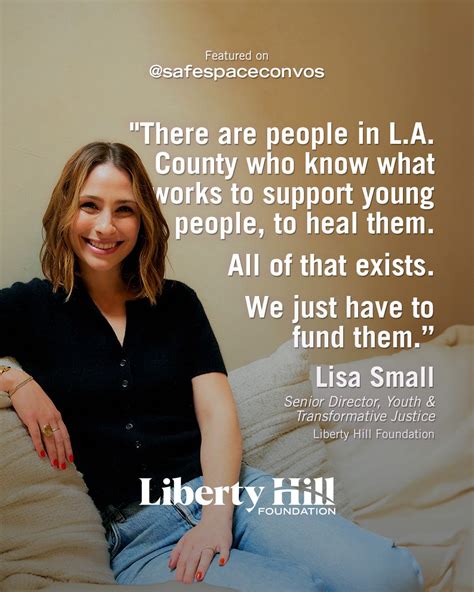 Liberty Hill Senior Director Of Youth And Transformative Justice Lisa