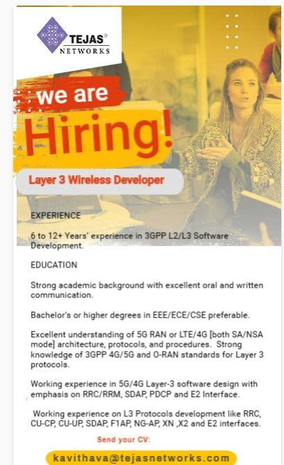 Kavitha Vaidyula On Linkedin Hiring Developers L2 L3 Bangalore