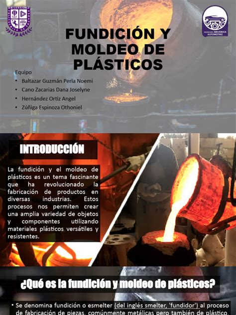 Fundición Y Moldeo De Plásticos Pdf El Plastico Metalurgia