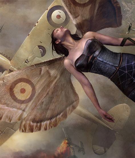 1366x1600 Resolution Girl Wings Plane 1366x1600 Resolution Wallpaper