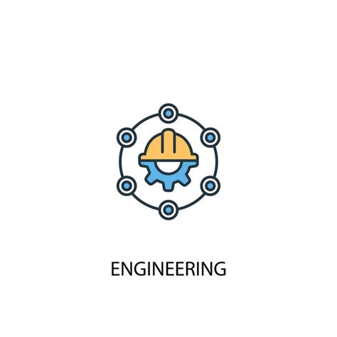 Premium Vector Engineering Concept 2 Colored Line Icon Simple Yellow And Blue Element