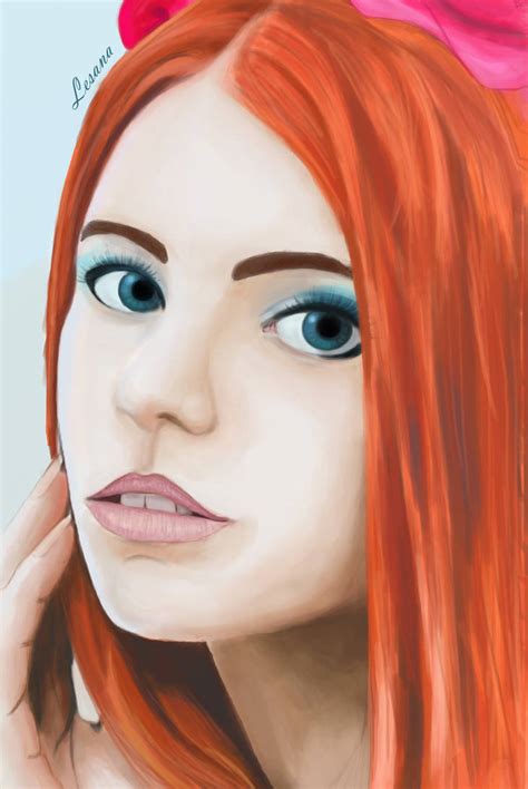 Portreit By Lesana Lesya On Deviantart