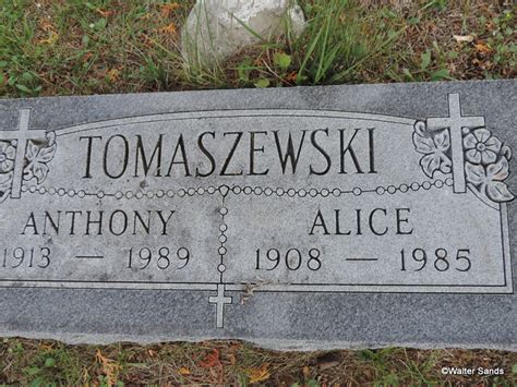 Anthony Aloysius Tomaszewski 1913 1989 Mémorial Find A Grave
