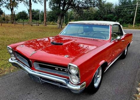 1965 Pontiac Gto 1965 Pontiac Gto Gaa Classic Cars