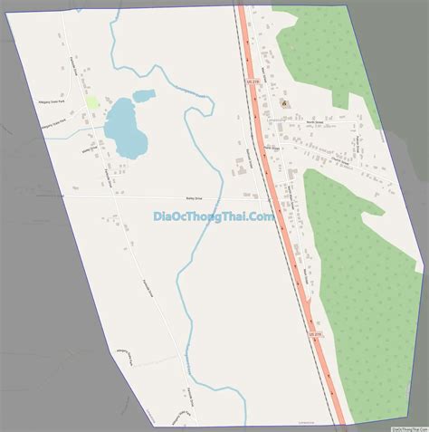 Map Of Limestone Cdp New York Thong Thai Real