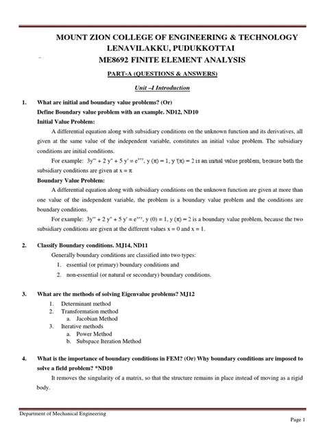 two marks fea pdf finite element method thermal conduction