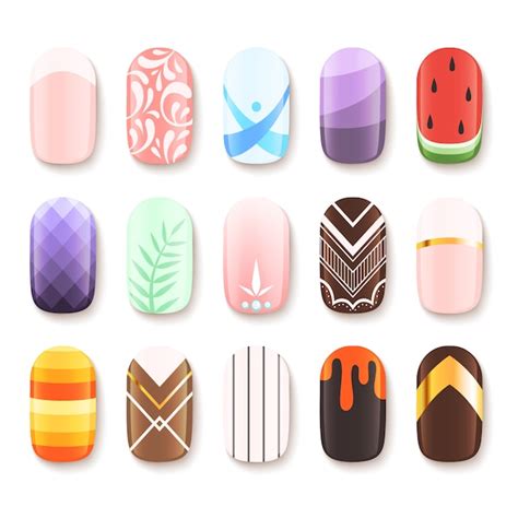 Uñas Decoradas De Dibujos Animados Disney UÑas Decoradas Con