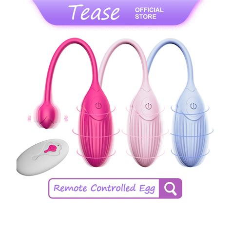 Tease Vibration G Spot Remote Controlled Egg Wireless Sex Toys Vibrator For Female Women